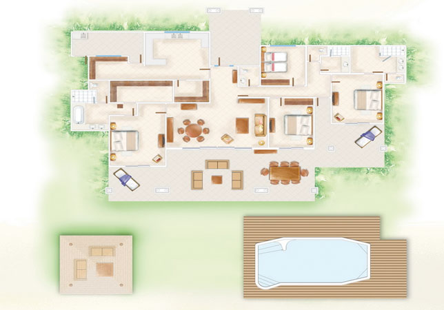 Dinarobin Hotel Golf & Spa, Mauritius | Mulberry Travel